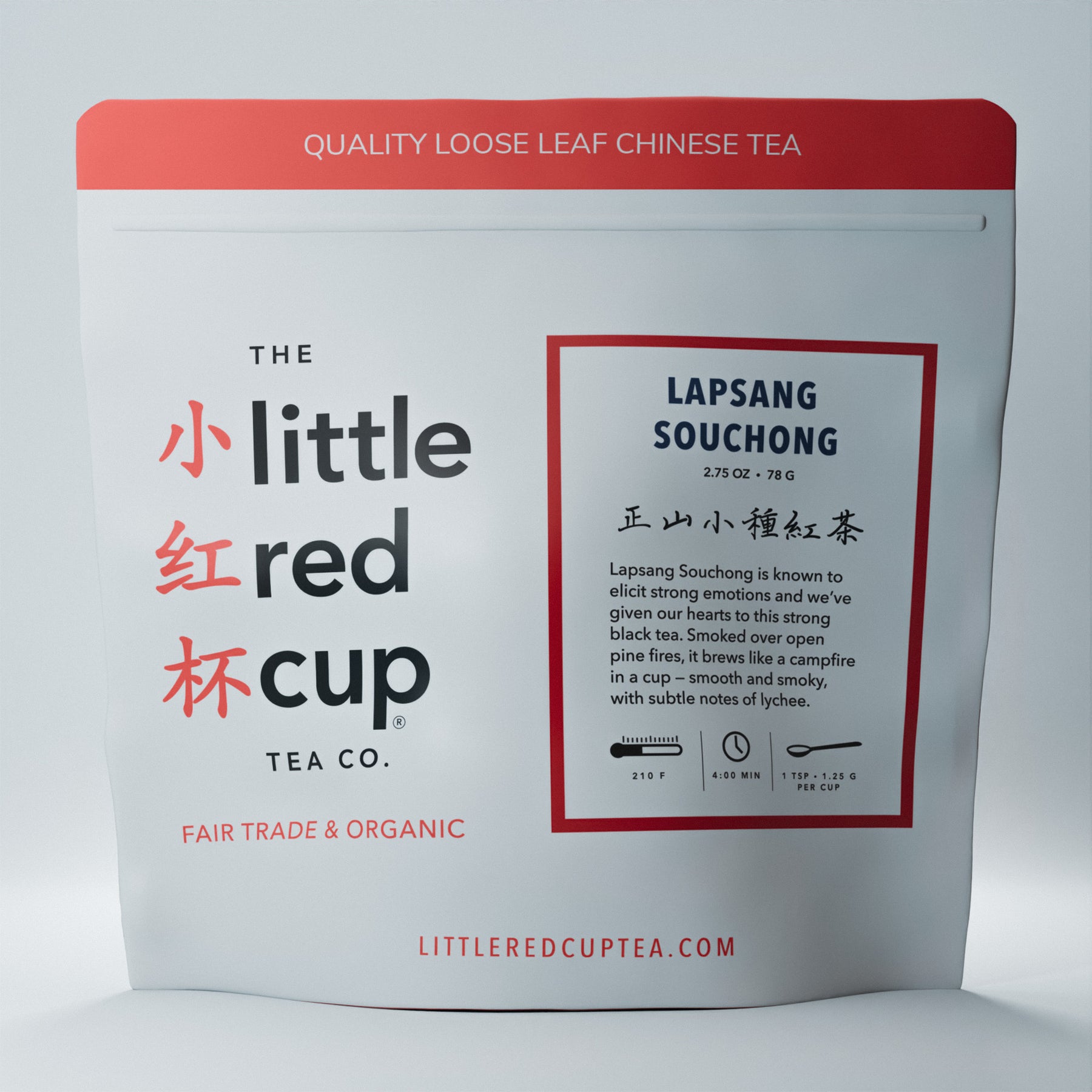 Lapsang Souchong Tea | Whole Leaf Fair Trade Organic Chinese Tea