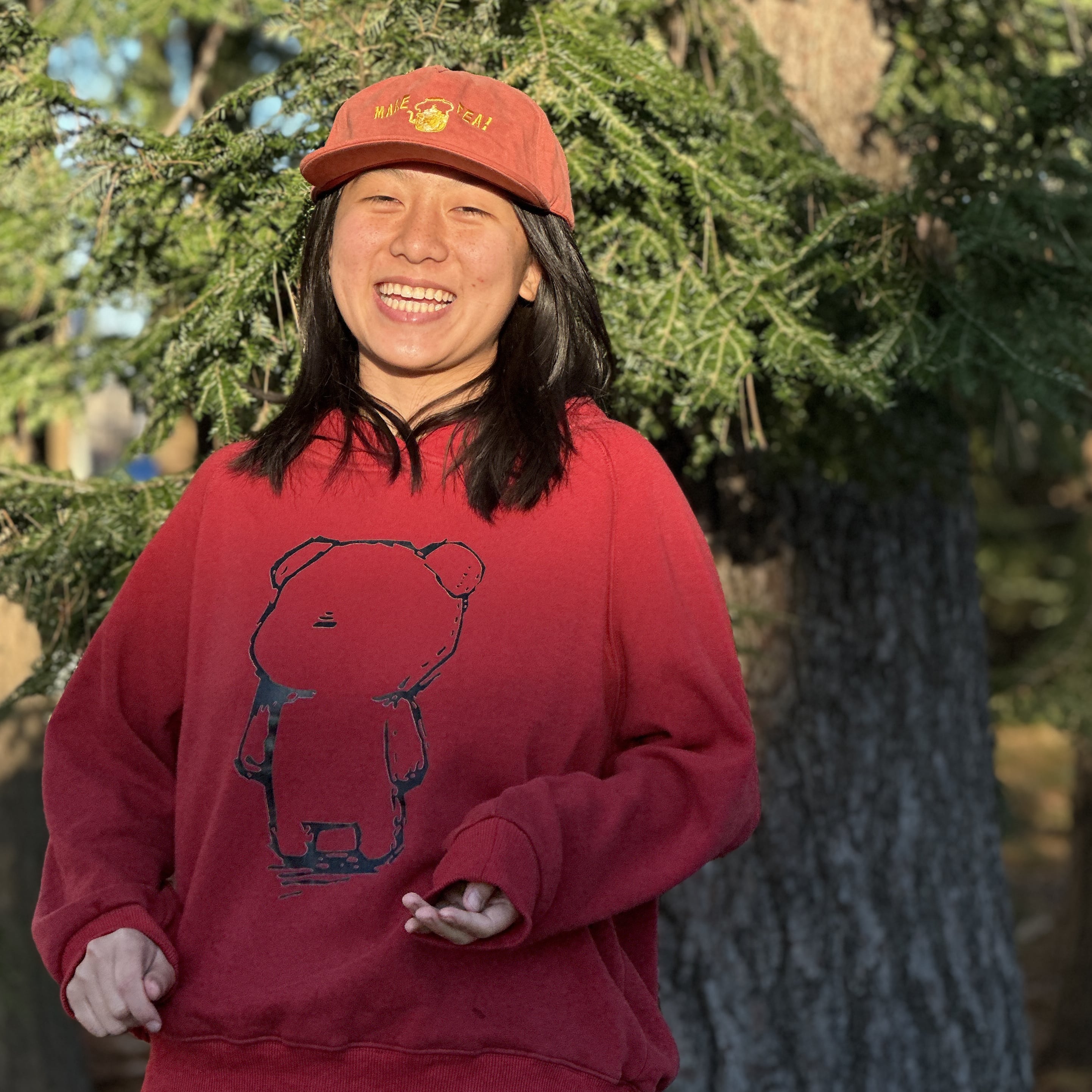 Make Tea Cap - Little Red Cup - Organic Teas – Little Red Cup Tea Co.